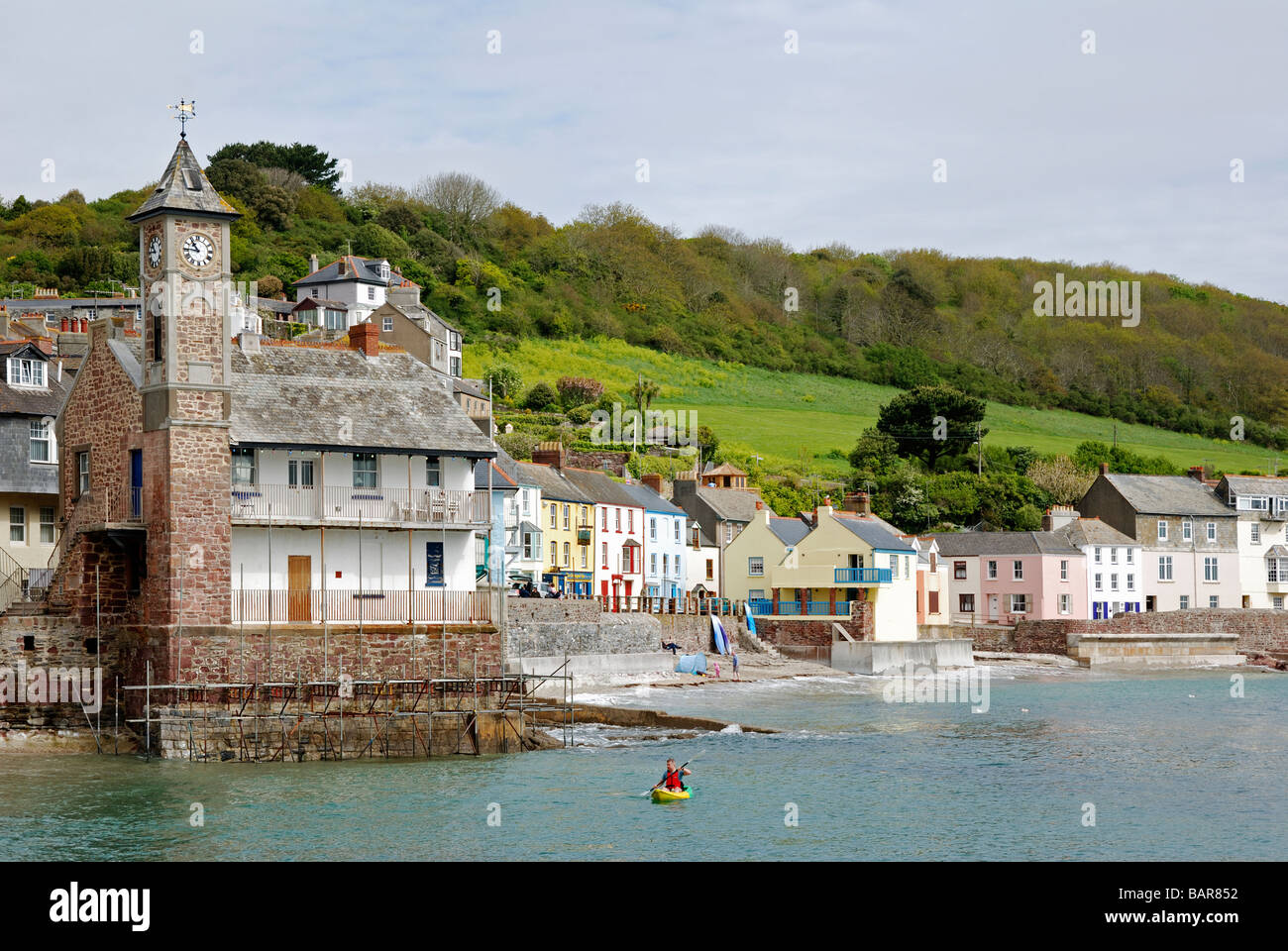 the seaside village of kingsand in cornwall,uk Stock Photo - Alamy
