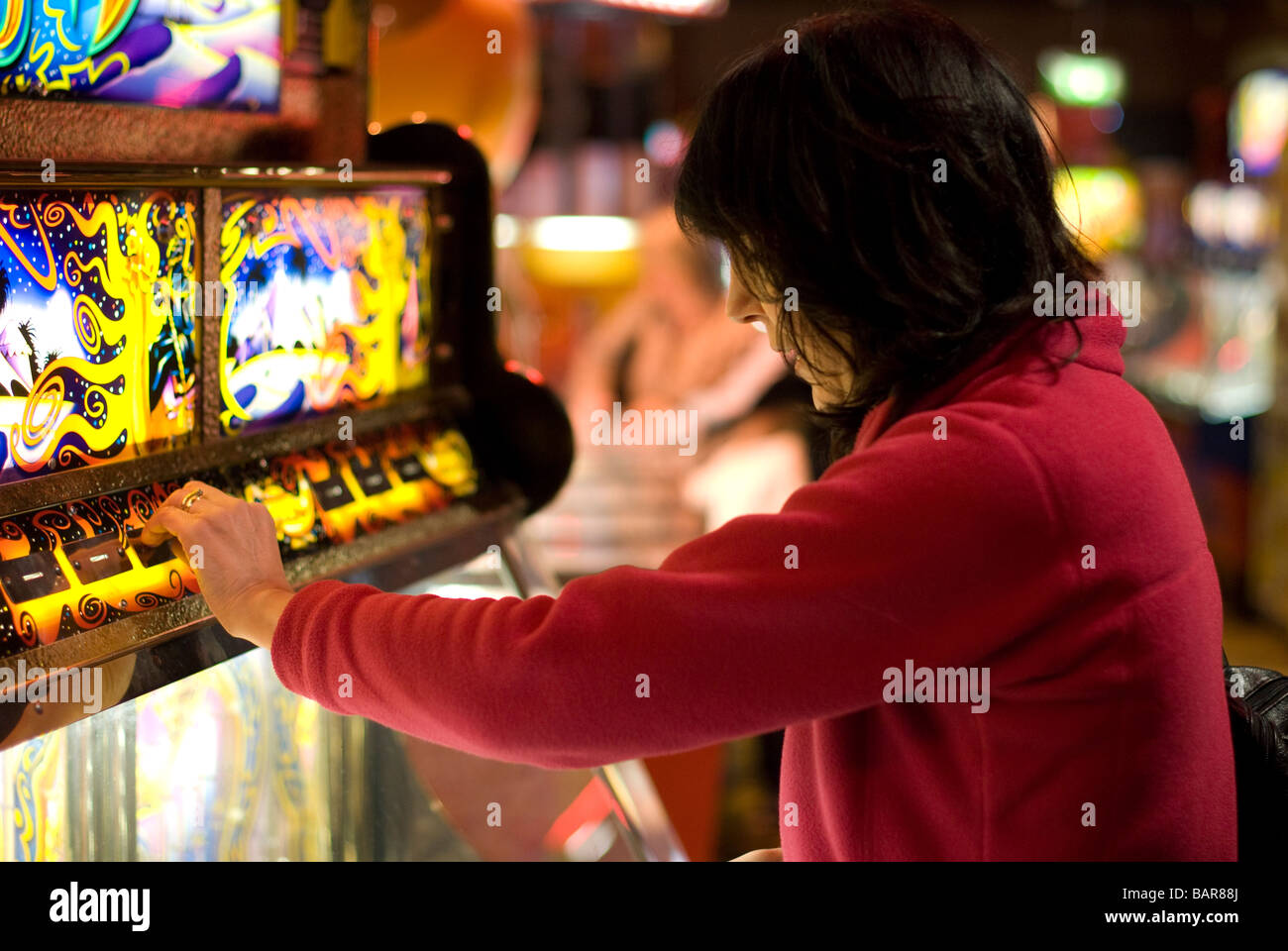 Amusement arcade game money hi-res stock photography and images - Alamy