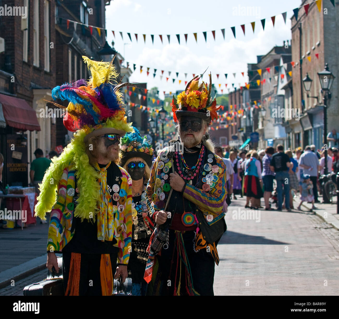 English border morris dance hi-res stock photography and images - Alamy