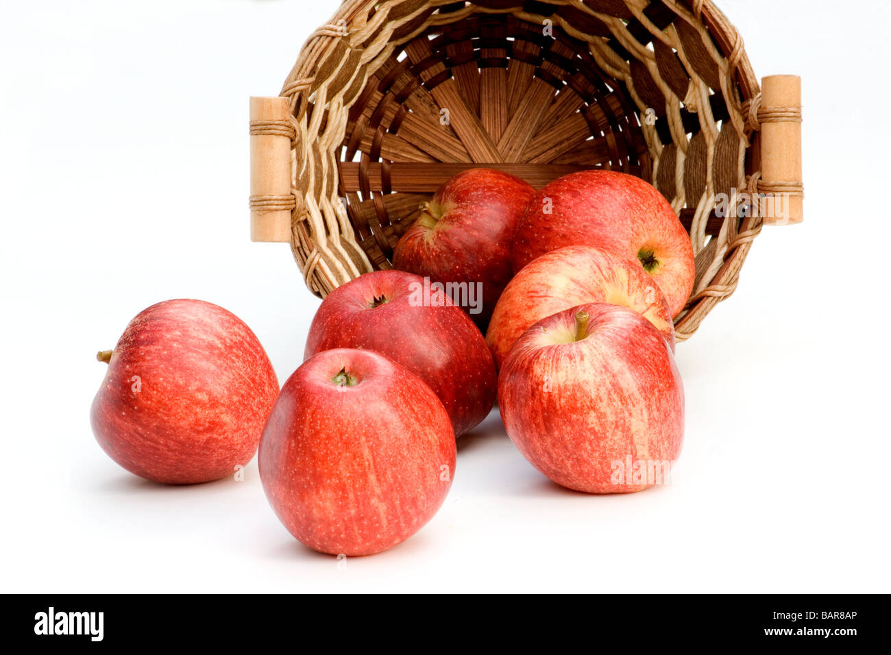 Apples white background hi-res stock photography and images - Alamy