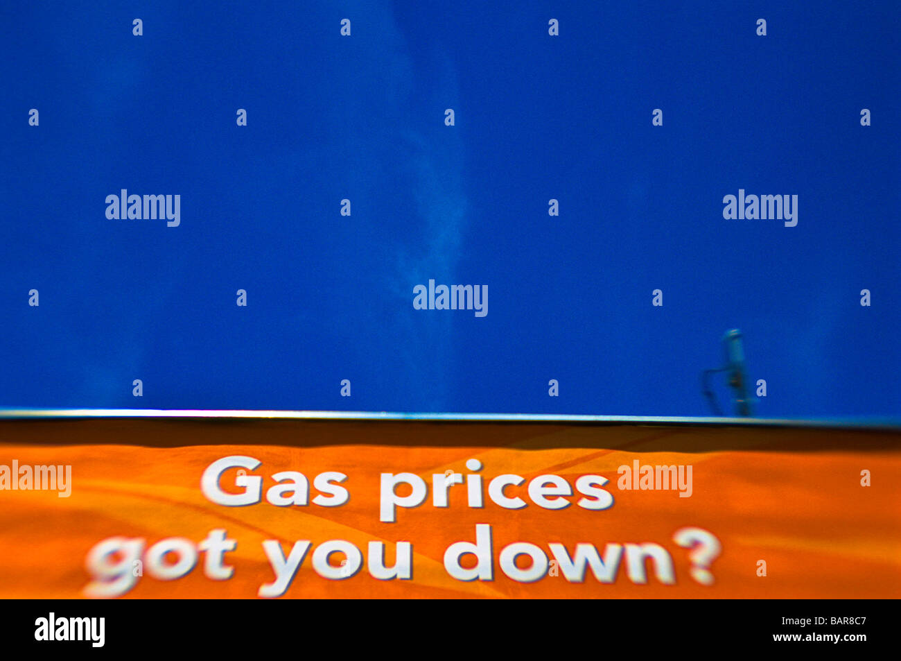 Gas price billboard hi-res stock photography and images - Alamy