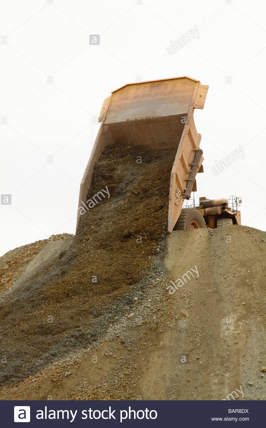 Open Pit Mine Mines Copper Dump Trucks High Resolution Stock ...