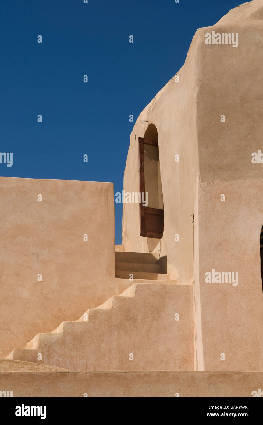 Exterior shot of The Coptic orthodox monastery of Virgin St Mary ...