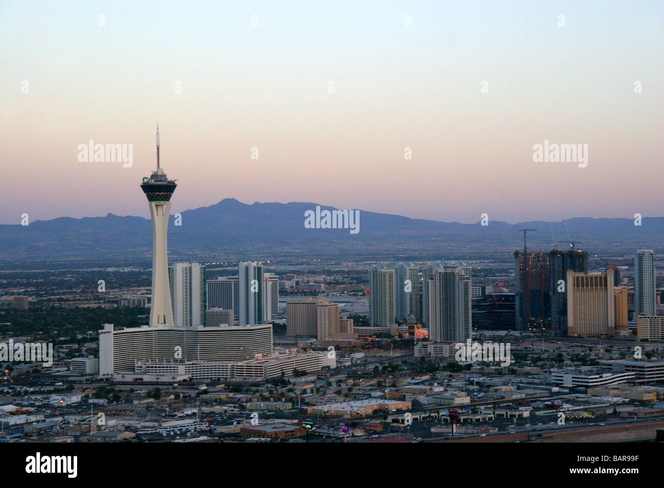Stratosphere on the Strip in Las Vegas Nevada USA Stock Photo - Alamy