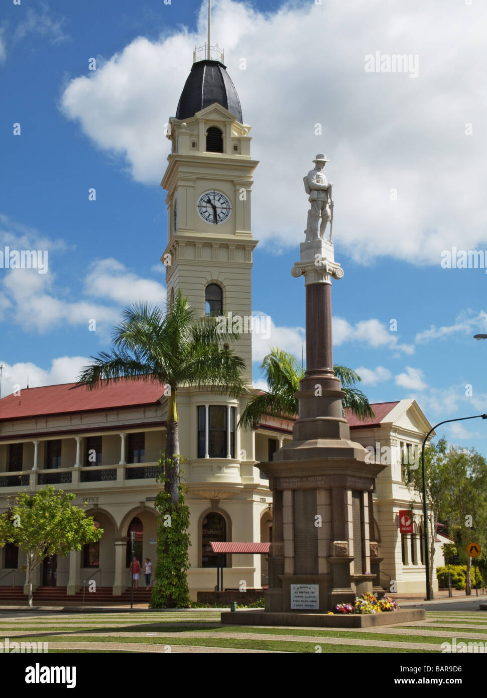 Bundaberg Post office Stock Photo - Alamy