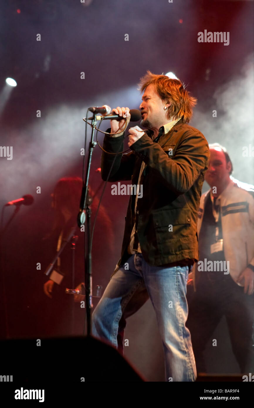 croatian singer Gibonni performing on stage Stock Photo - Alamy