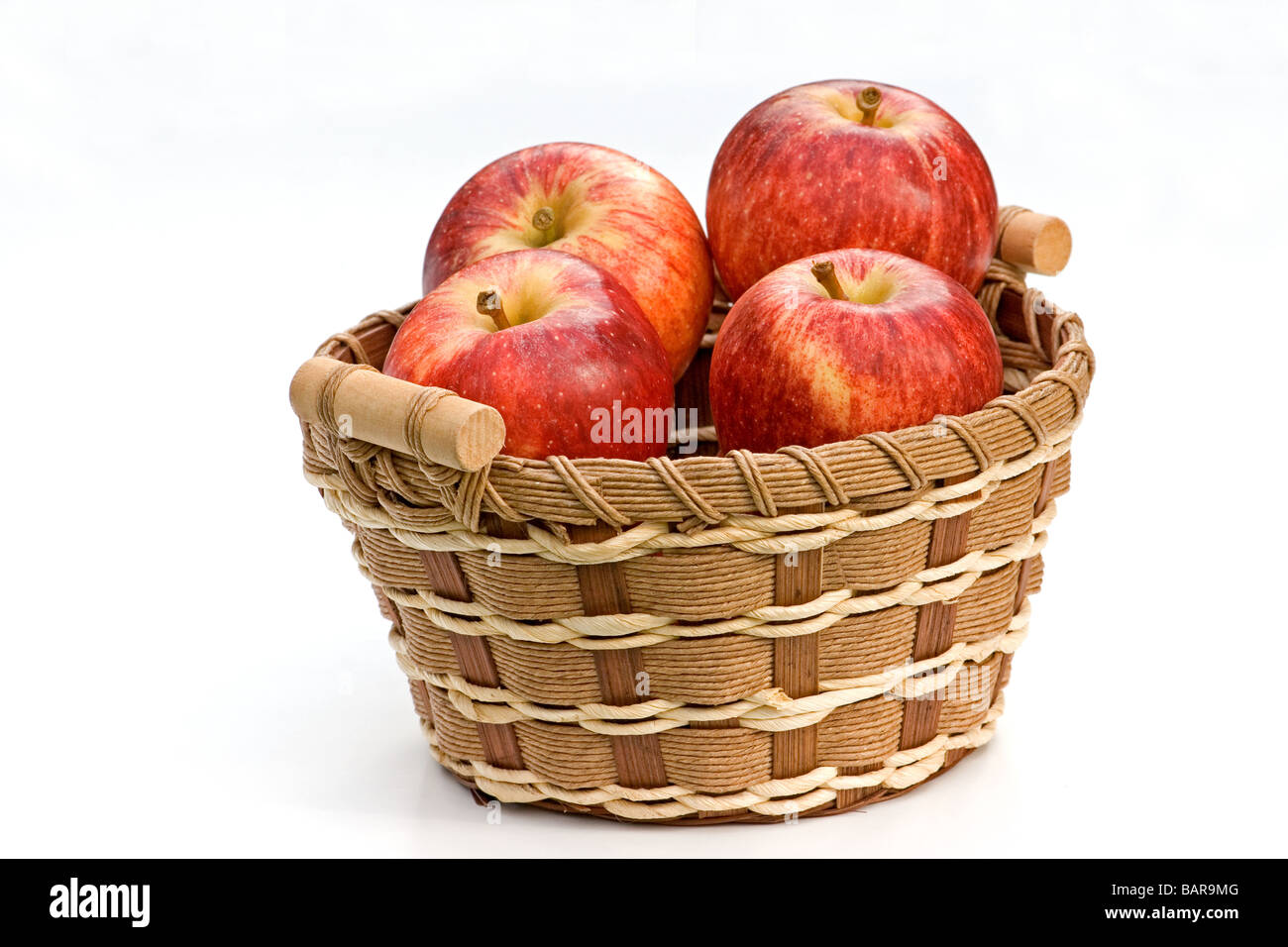 Red Apples Basket High Resolution Stock Photography and Images - Alamy