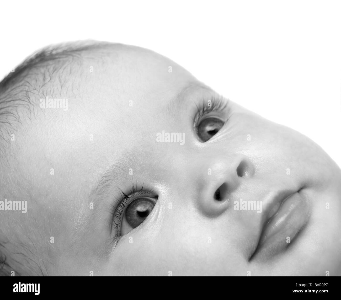 looking newborn baby Stock Photo - Alamy