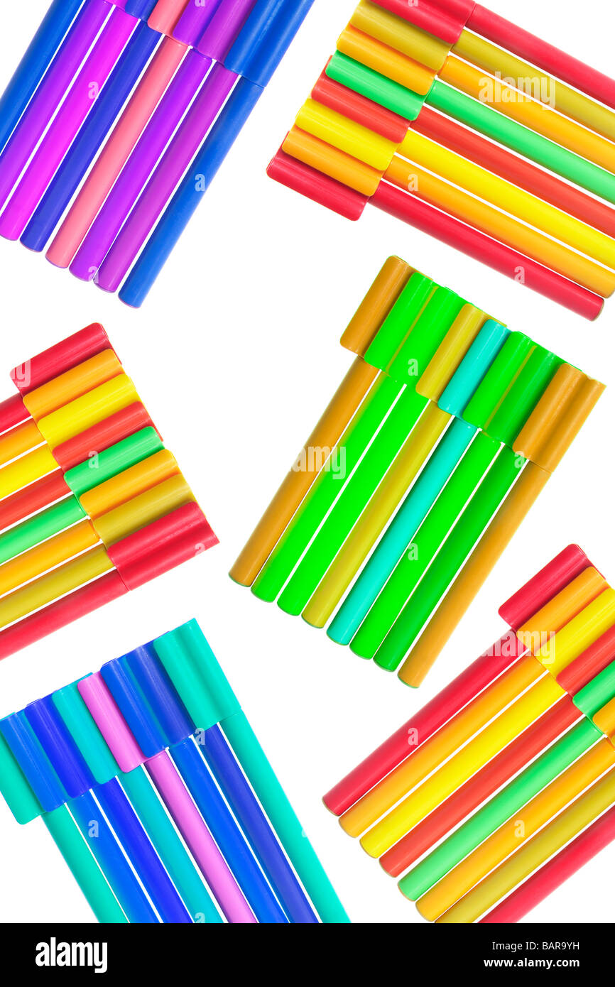Colouring Pens High Resolution Stock Photography and Images - Alamy