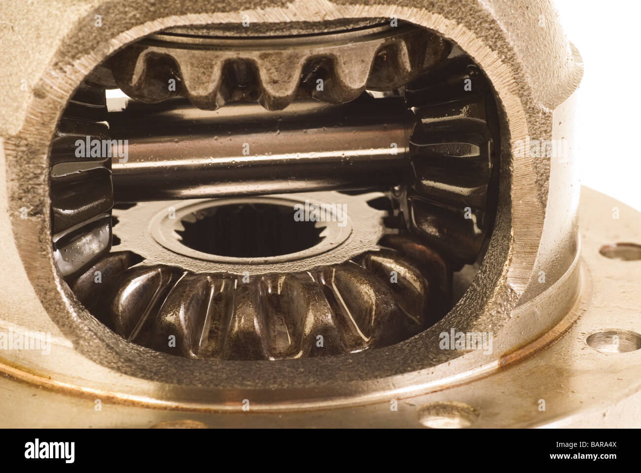 car differential plate Stock Photo - Alamy