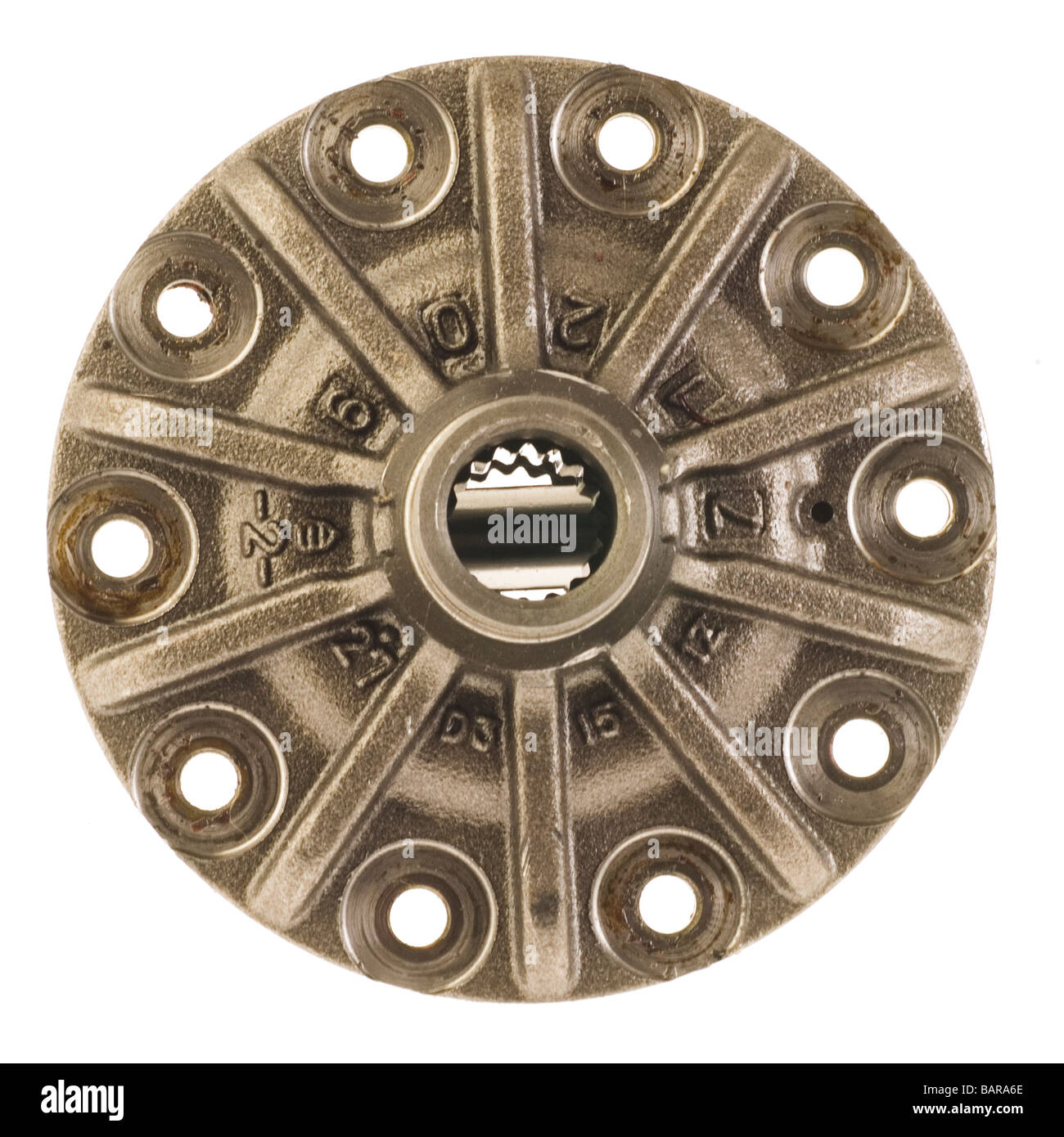 car differential plate Stock Photo - Alamy