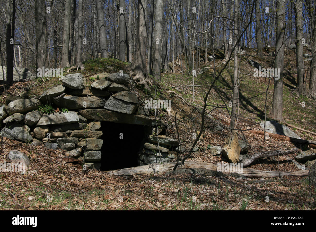 Ancient Stone Chamber located on Route 301 in Carmel in Putnam County ...