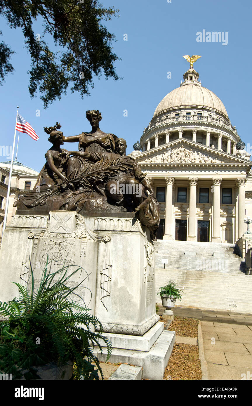 Mississippi State Capitol, Jackson, Mississippi Stock Photo - Alamy