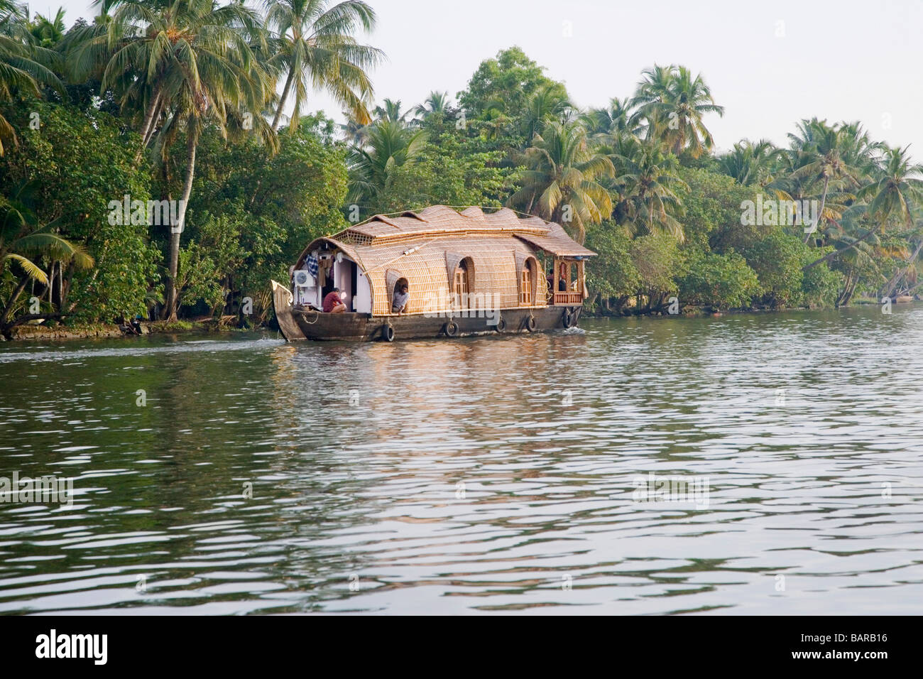 Boat in a lake, Cochin, Kerala, India Stock Photo - Alamy