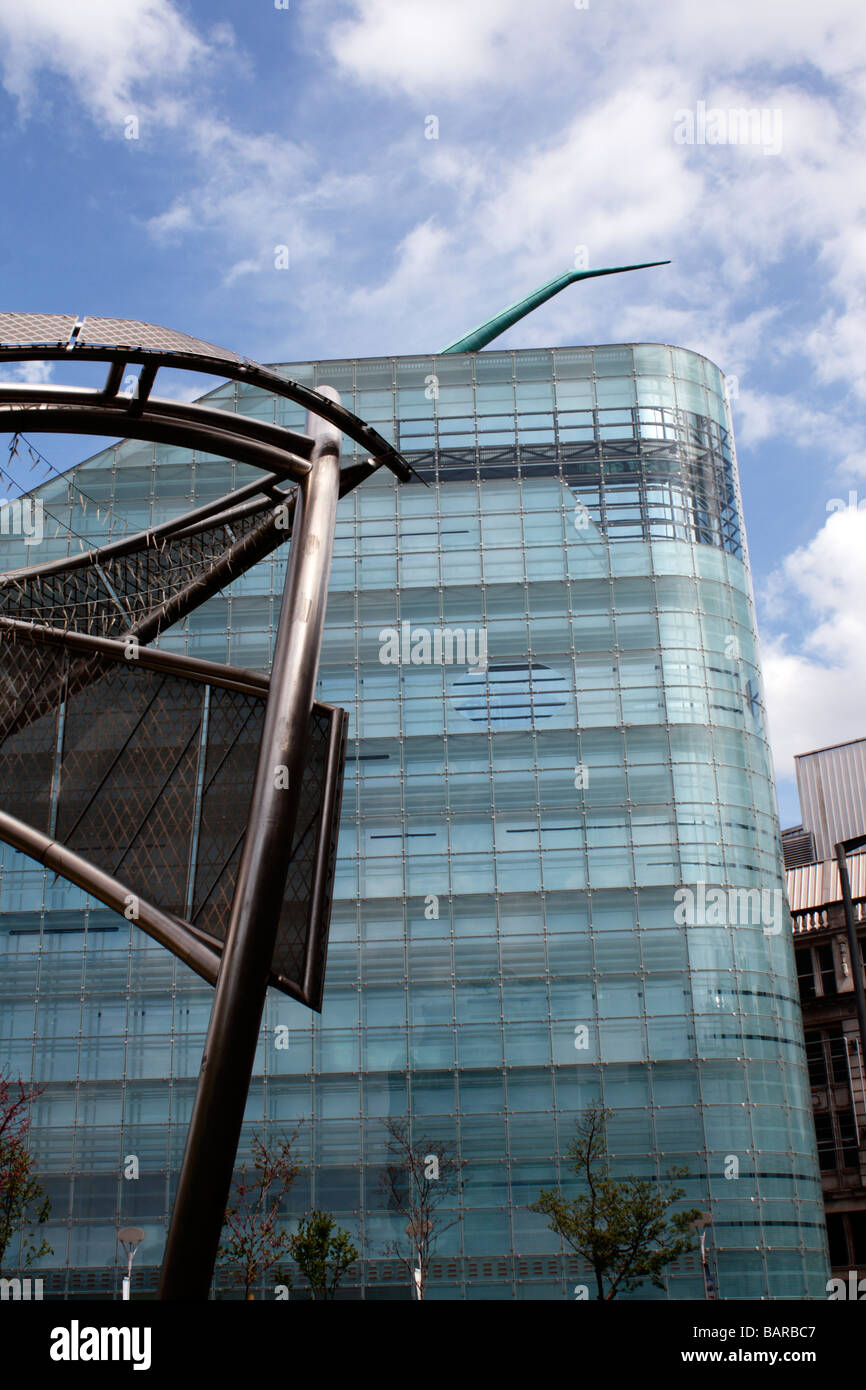 The Urbis building located in The Millennium Quarter area of Manchester ...