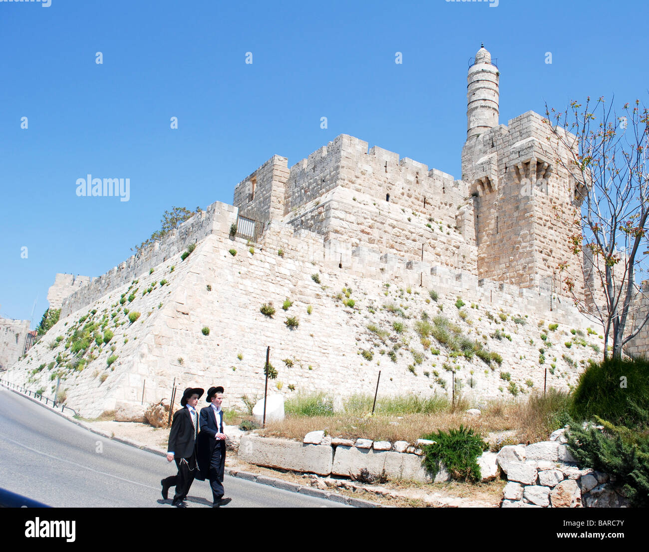 Israel Jerusalem The tower of David Stock Photo - Alamy