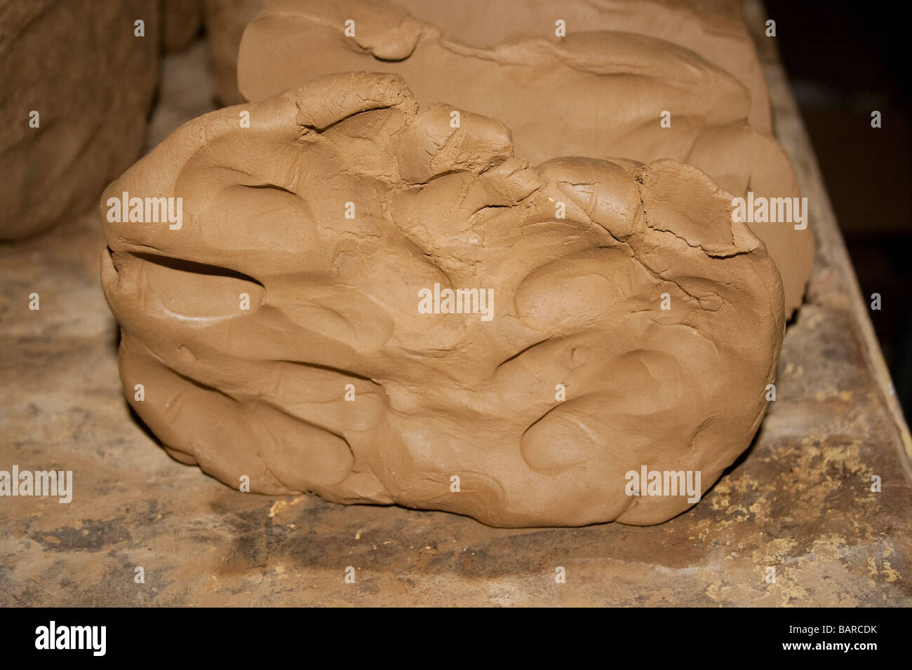 Barbados Pottery Earthworks St Thomas - clay waiting to be used for ...