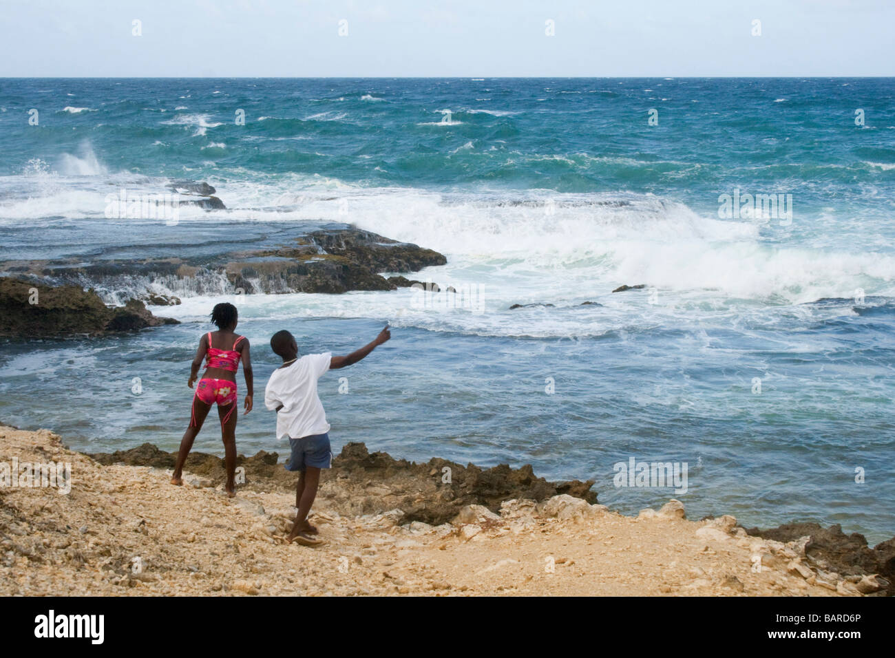 Barbados children holiday High Resolution Stock Photography and Images ...
