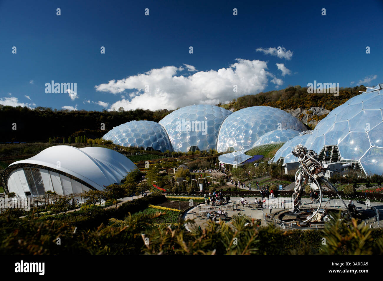 Eden Project in Cornwall Stock Photo - Alamy