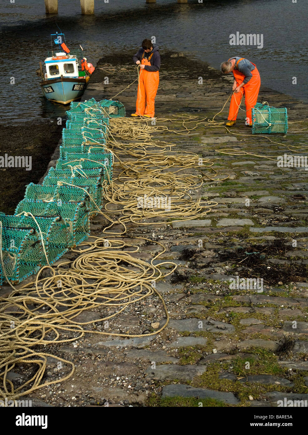 Shrimp Fishermen 4 Stock Photo - Alamy
