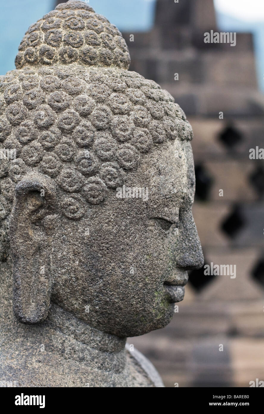 Statue stone temple face sun sunlight hi-res stock photography and ...