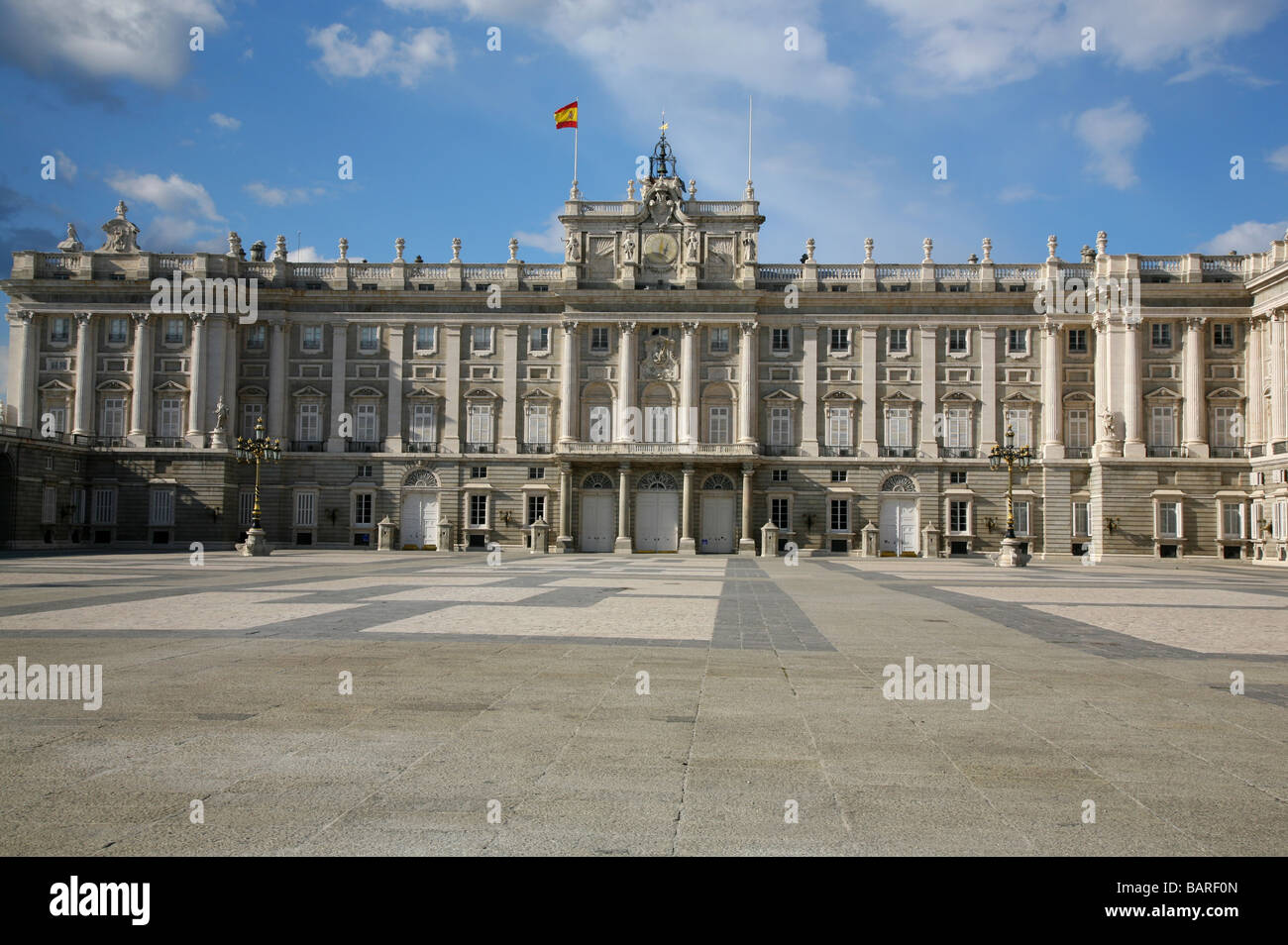 Royal Palace Palacio Real , Spain Espana Stock Photo - Alamy