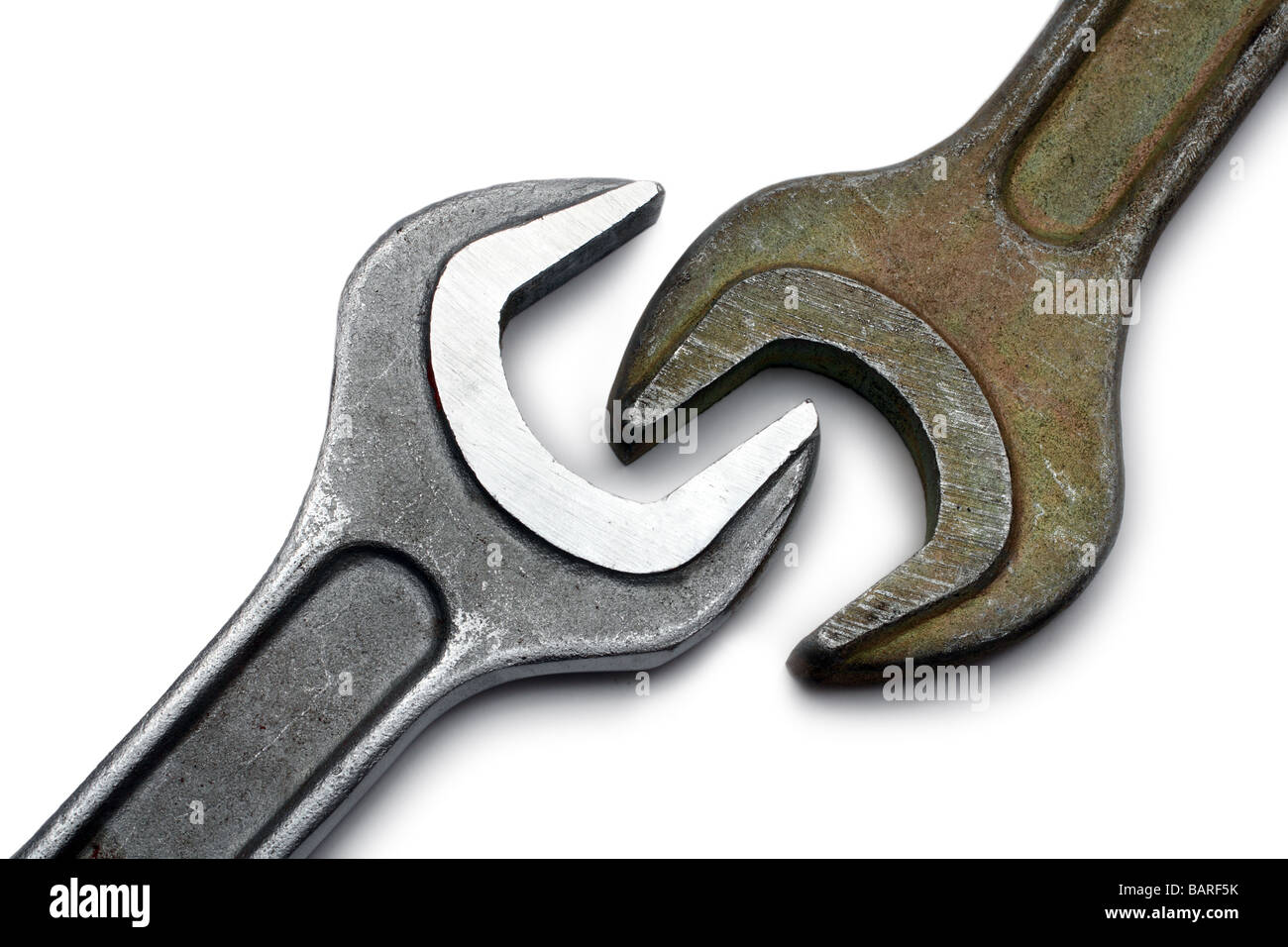 Two spanners hi-res stock photography and images - Alamy