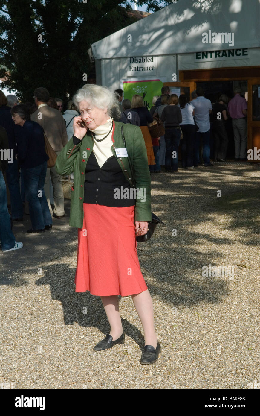 Caroline Gathorne-Hardy, Countess of Cranbrook OBE Aldeburgh Food Fair ...