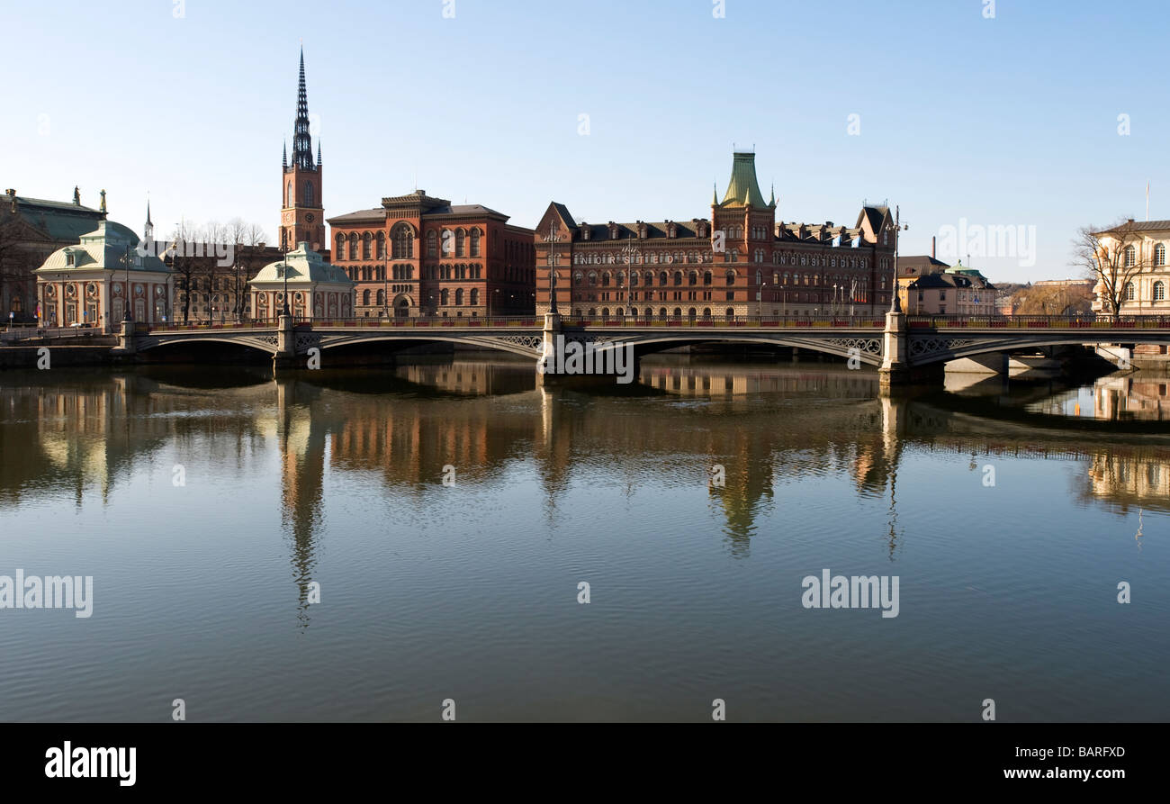 Vasabron bridge stockholm hi-res stock photography and images - Alamy