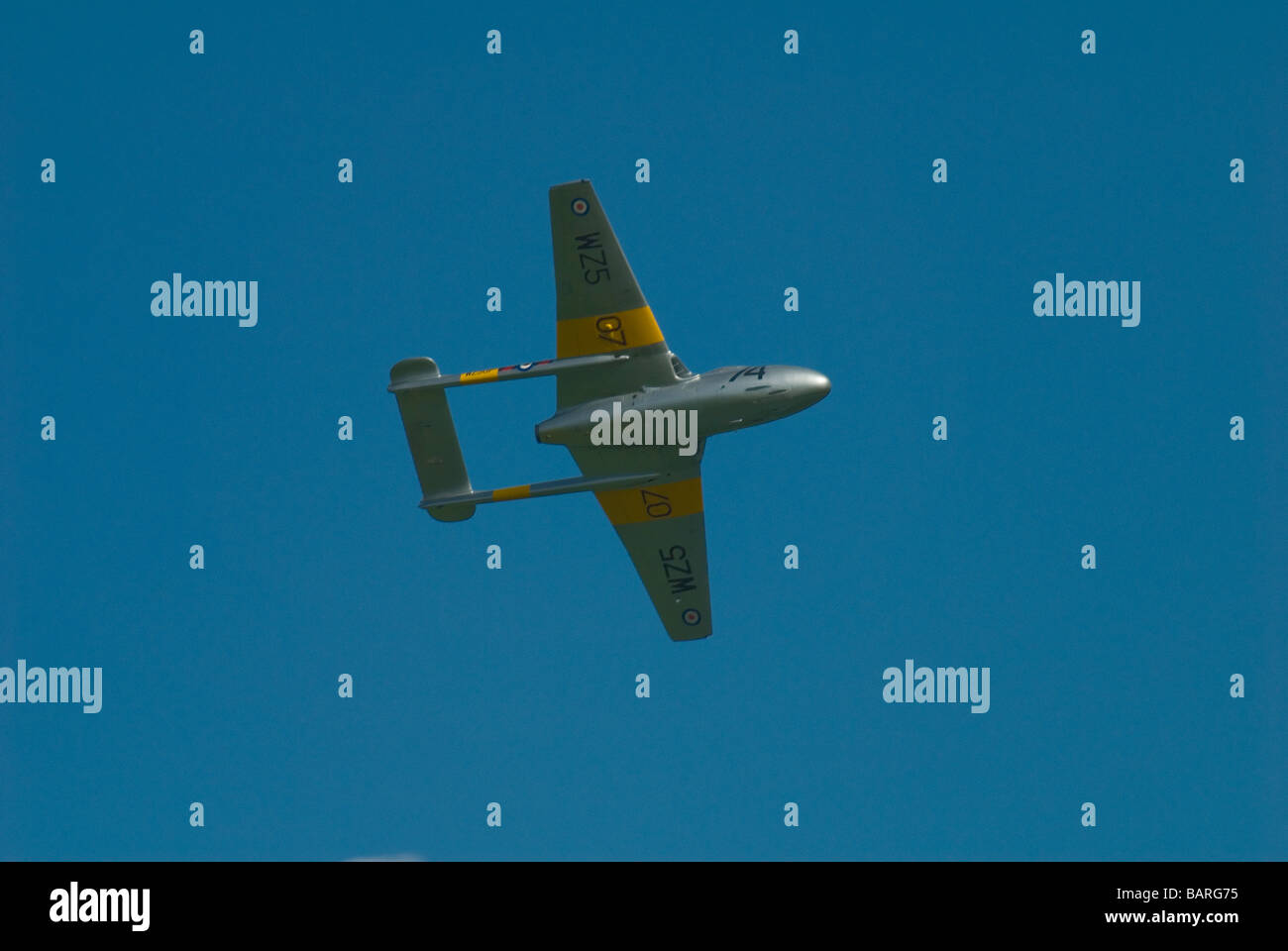A Vintage Vampire Fighter in Flight Stock Photo - Alamy