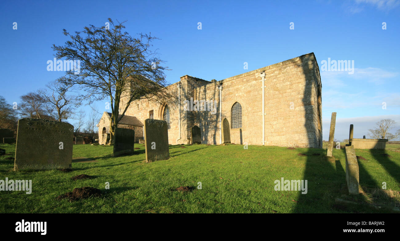 St John Church Edlingham Northumberland Stock Photo - Alamy