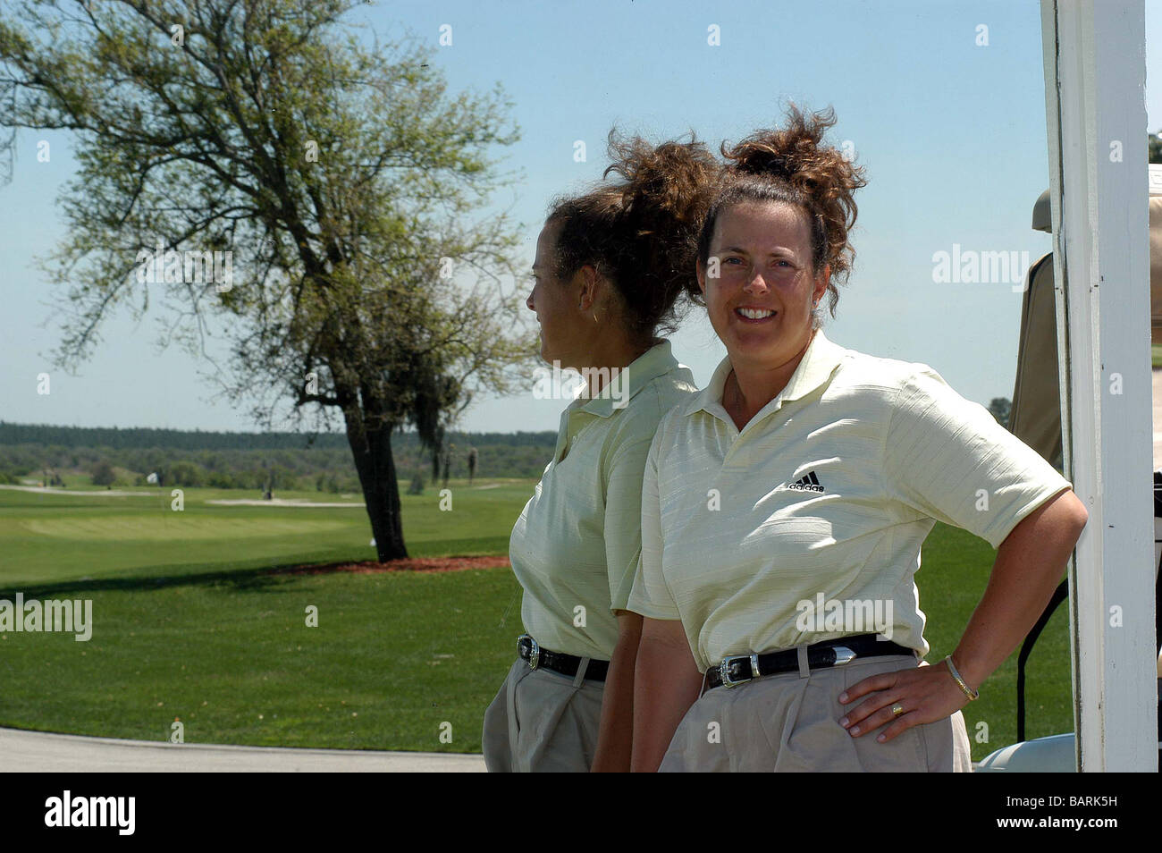 Fanny Sunesson is most noted as being the golf caddie for Nick Faldo ...