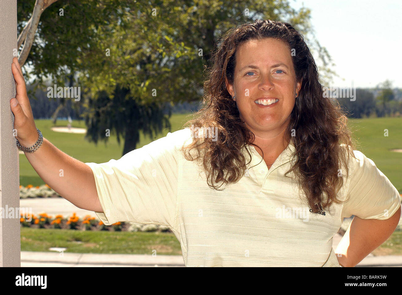 Fanny Sunesson is most noted as being the golf caddie for Nick Faldo ...