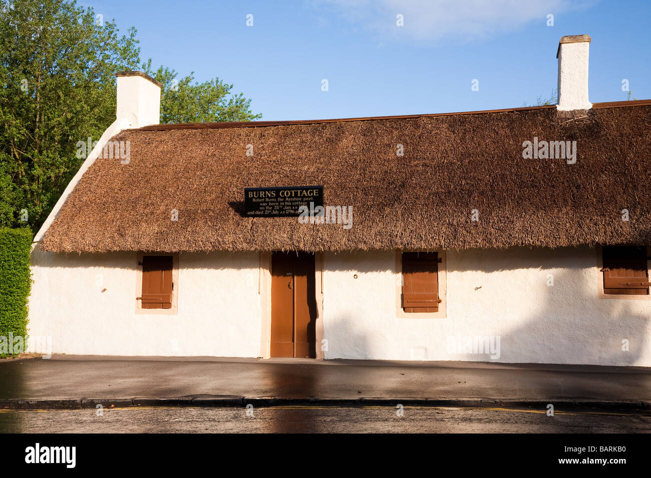 Robert burns birthplace museum hi-res stock photography and images - Alamy