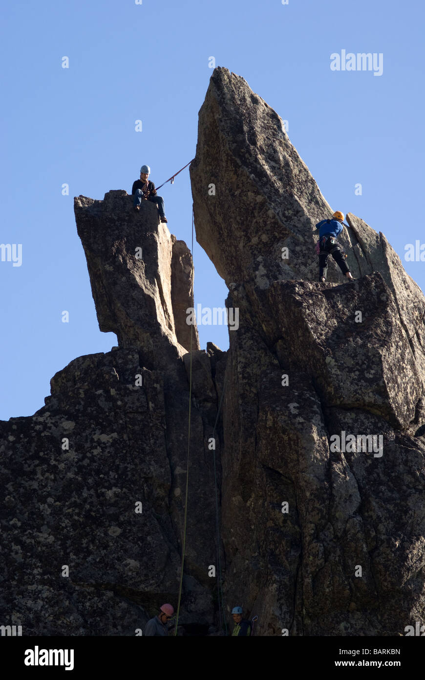 Climbing on the Svolvær Goat (Svolværgeita), Austvågøy, Lofoten ...