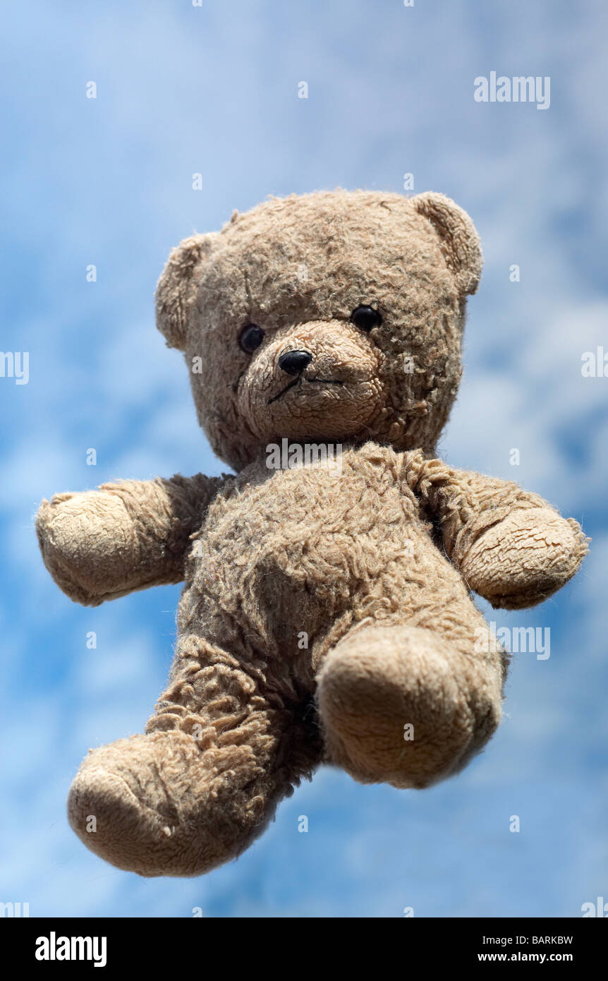 Teddy jumps in the air Stock Photo - Alamy