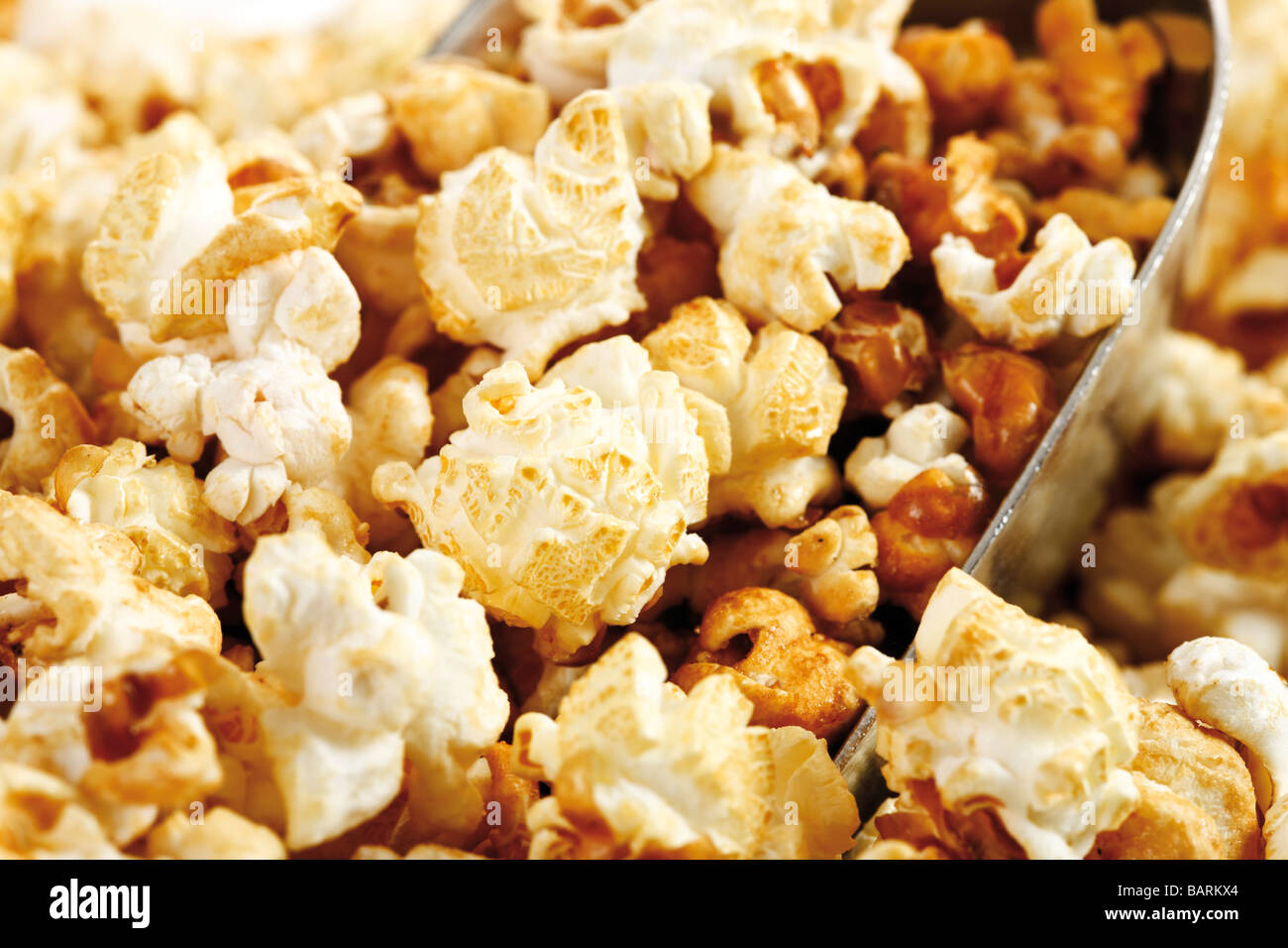 Popcorn, full frame, close-up Stock Photo - Alamy