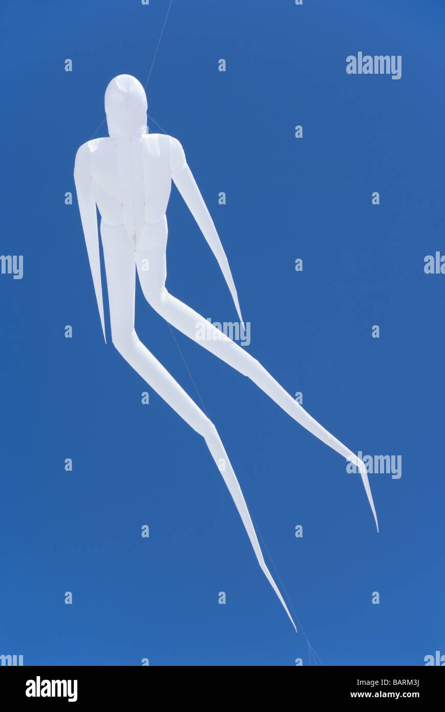 Martin Lester Spirit kite flying at the Berck International Kite ...