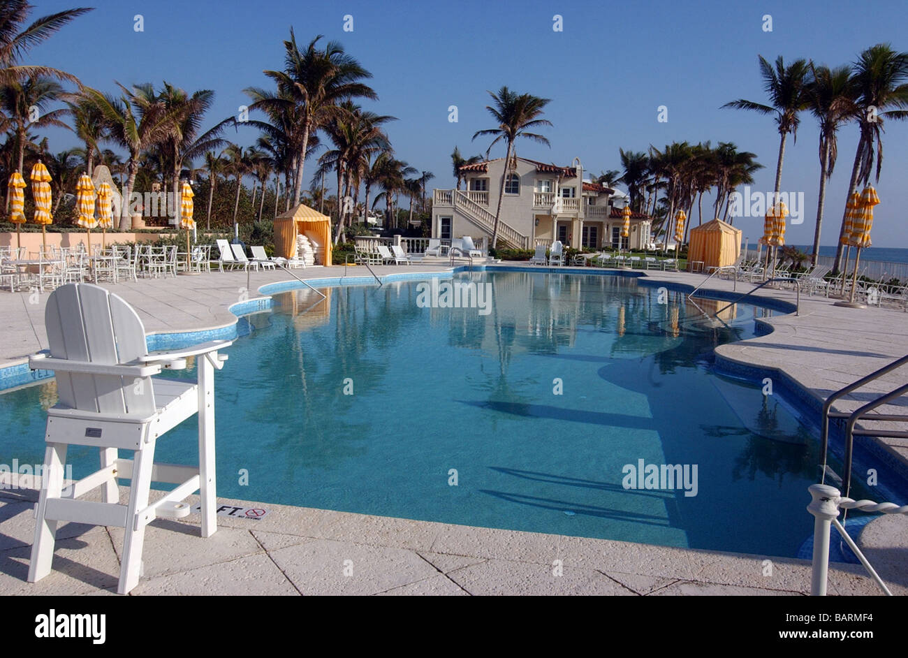 Views of Mar a lago estate owned by Donald Trump in Palm Beach Stock ...