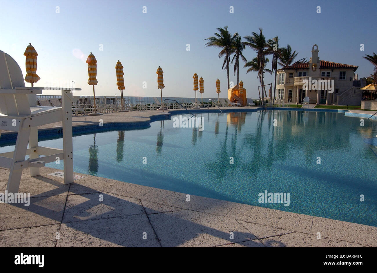 Views of Mar a lago estate owned by Donald Trump in Palm Beach Stock ...