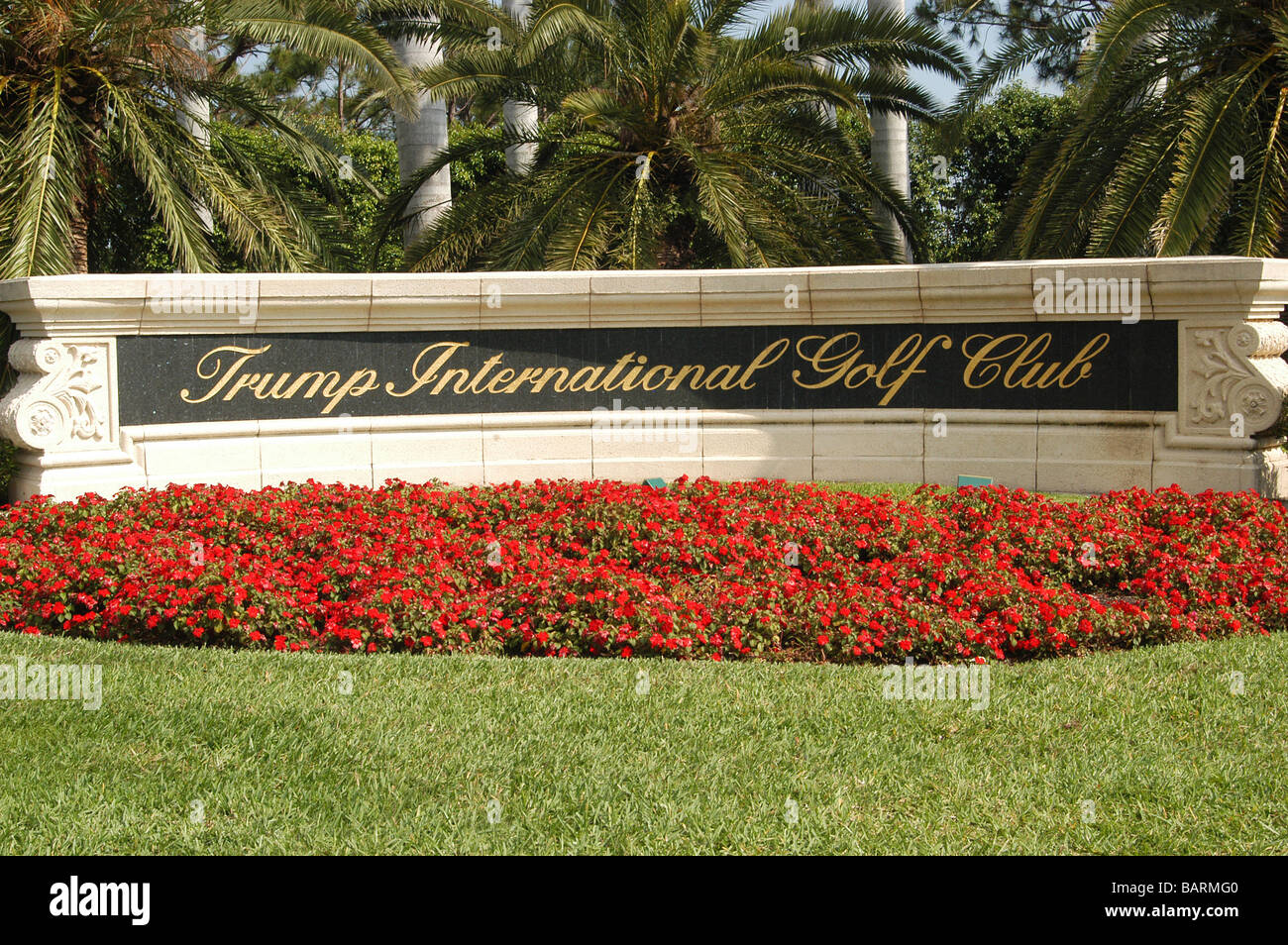 Trump International Golf Club Palm Beach Florida Stock Photo - Alamy