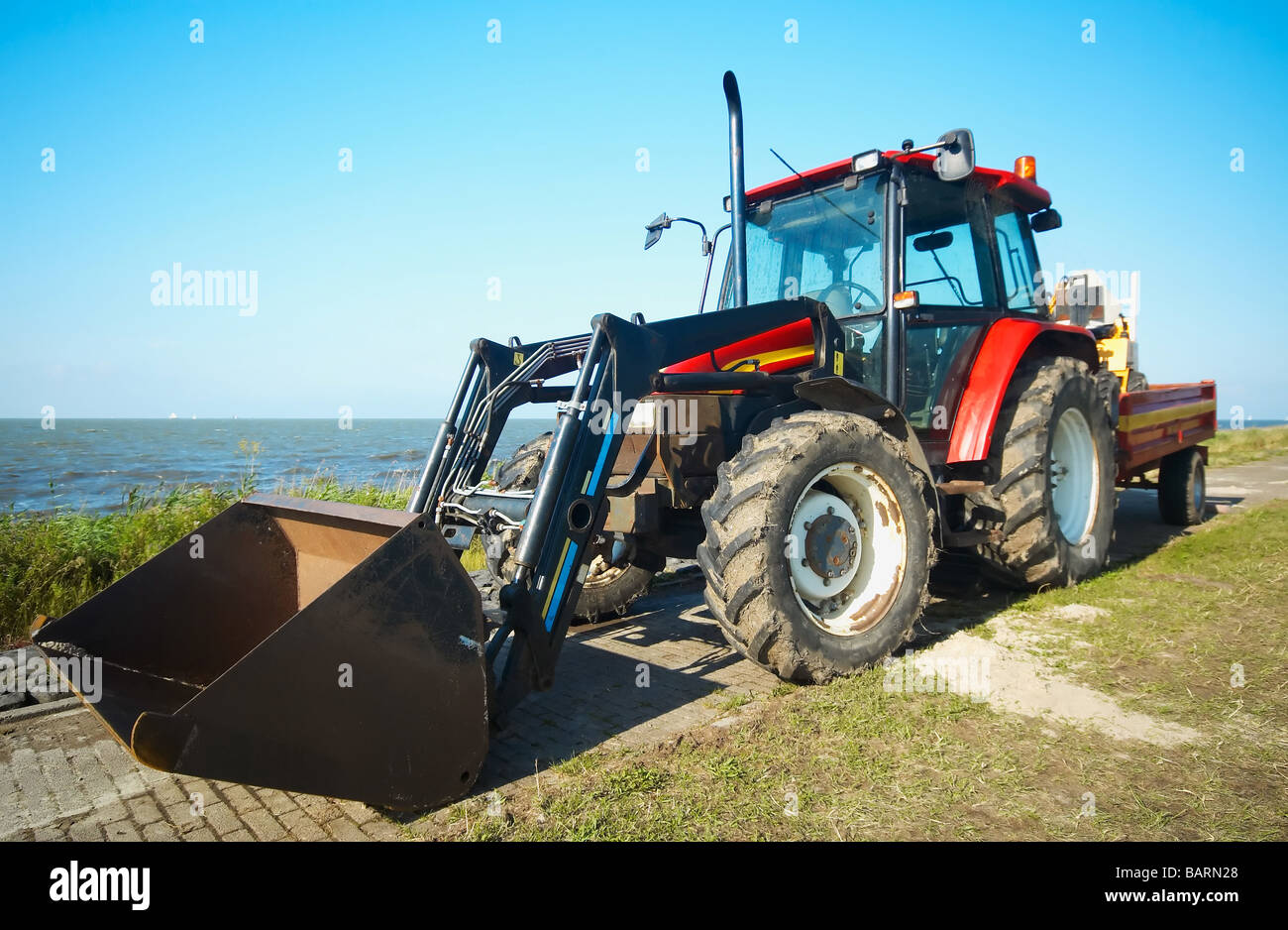 a big tractor Stock Photo - Alamy