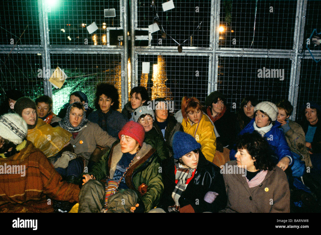 Greenham common woman protest hi-res stock photography and images - Alamy