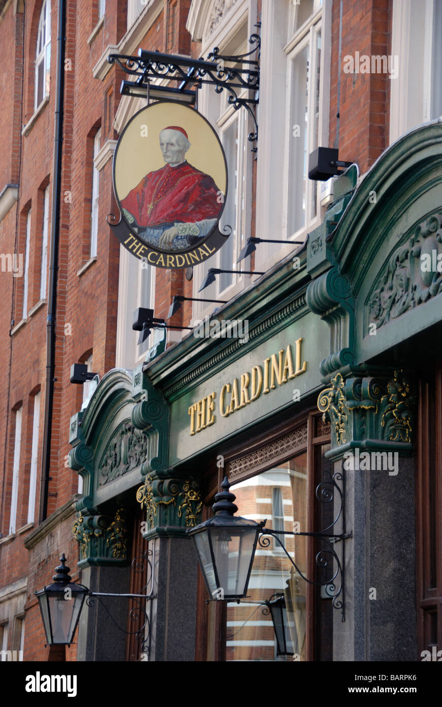 The Cardinal Pub Francis Street Victoria London SW1 Stock Photo - Alamy