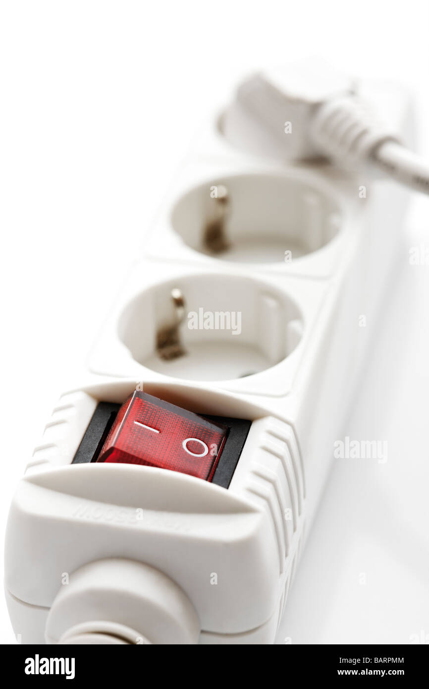 Multiple socket close-up Stock Photo - Alamy