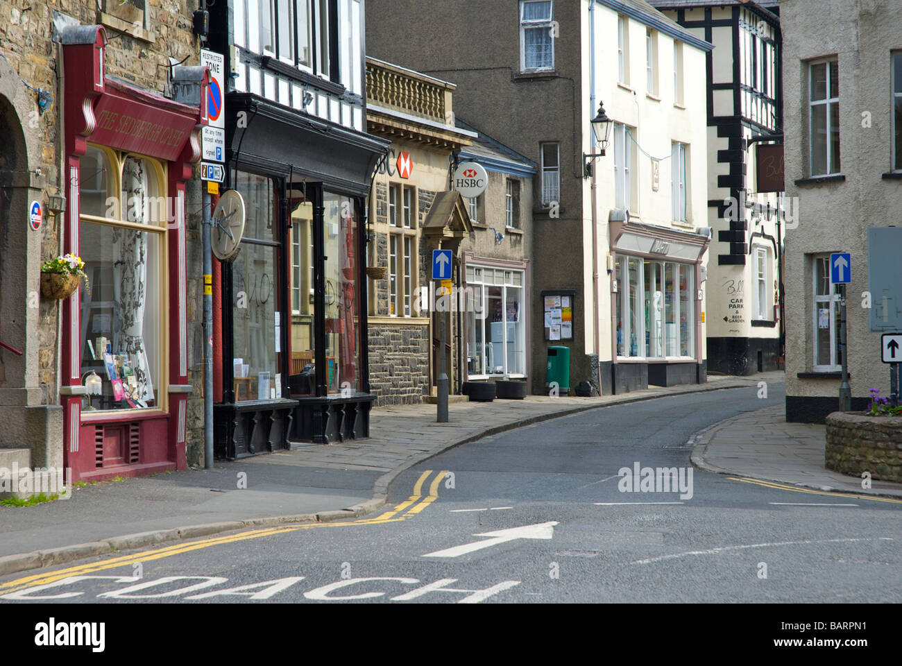 Main Street, Sedbergh, Cumbria, England UK Stock Photo - Alamy