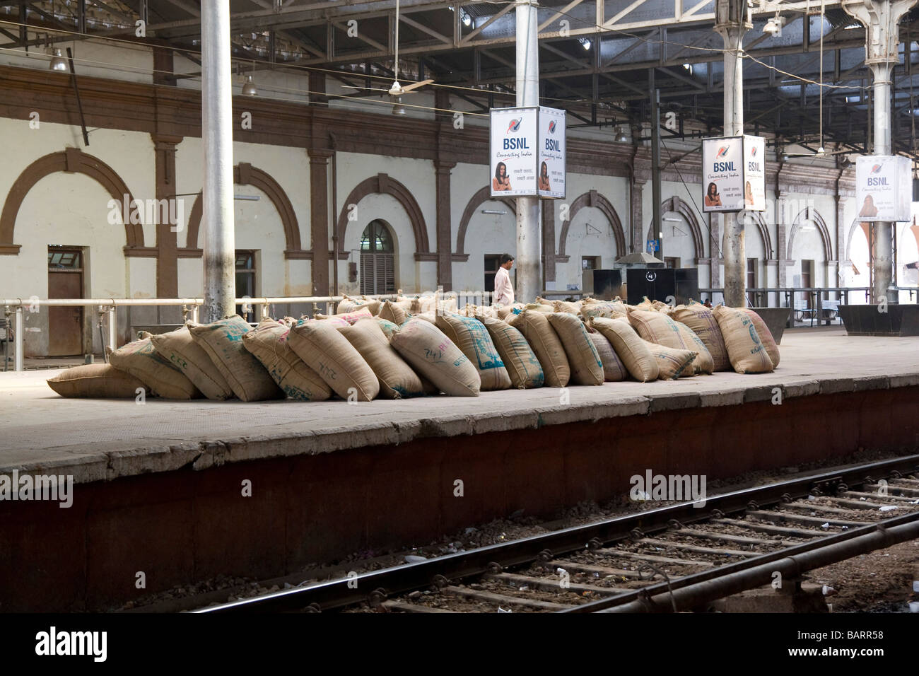 India Uttar Pradesh Agra The Agra Fort Train Station sack on the ...