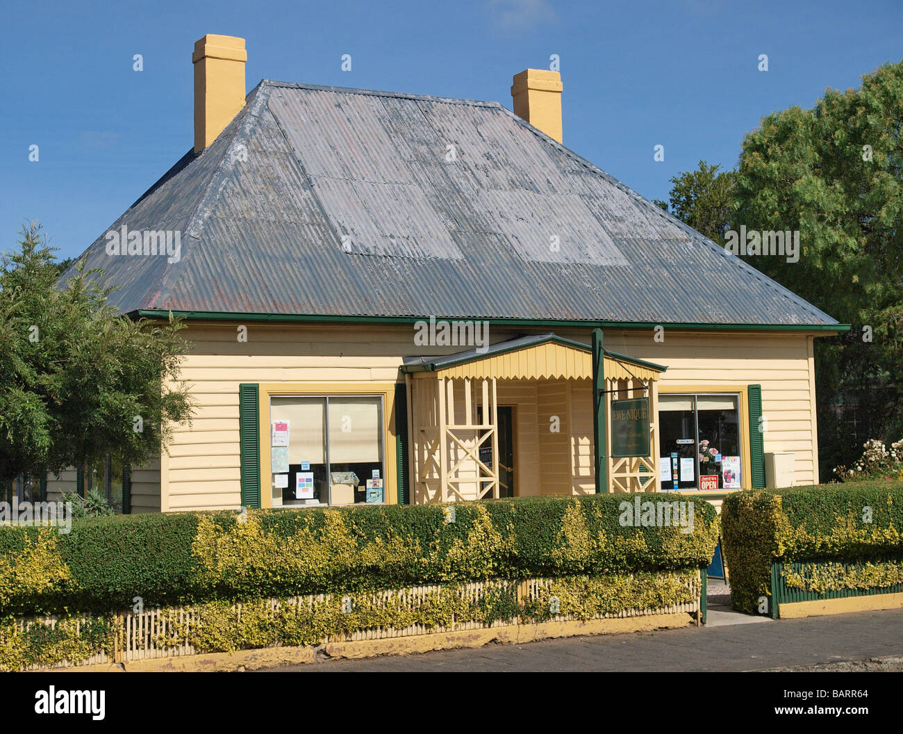 SINGLE STOREY SHOP IN THE CENTRE OF RICHMOND TASMANIA AUSTRALIA Stock ...
