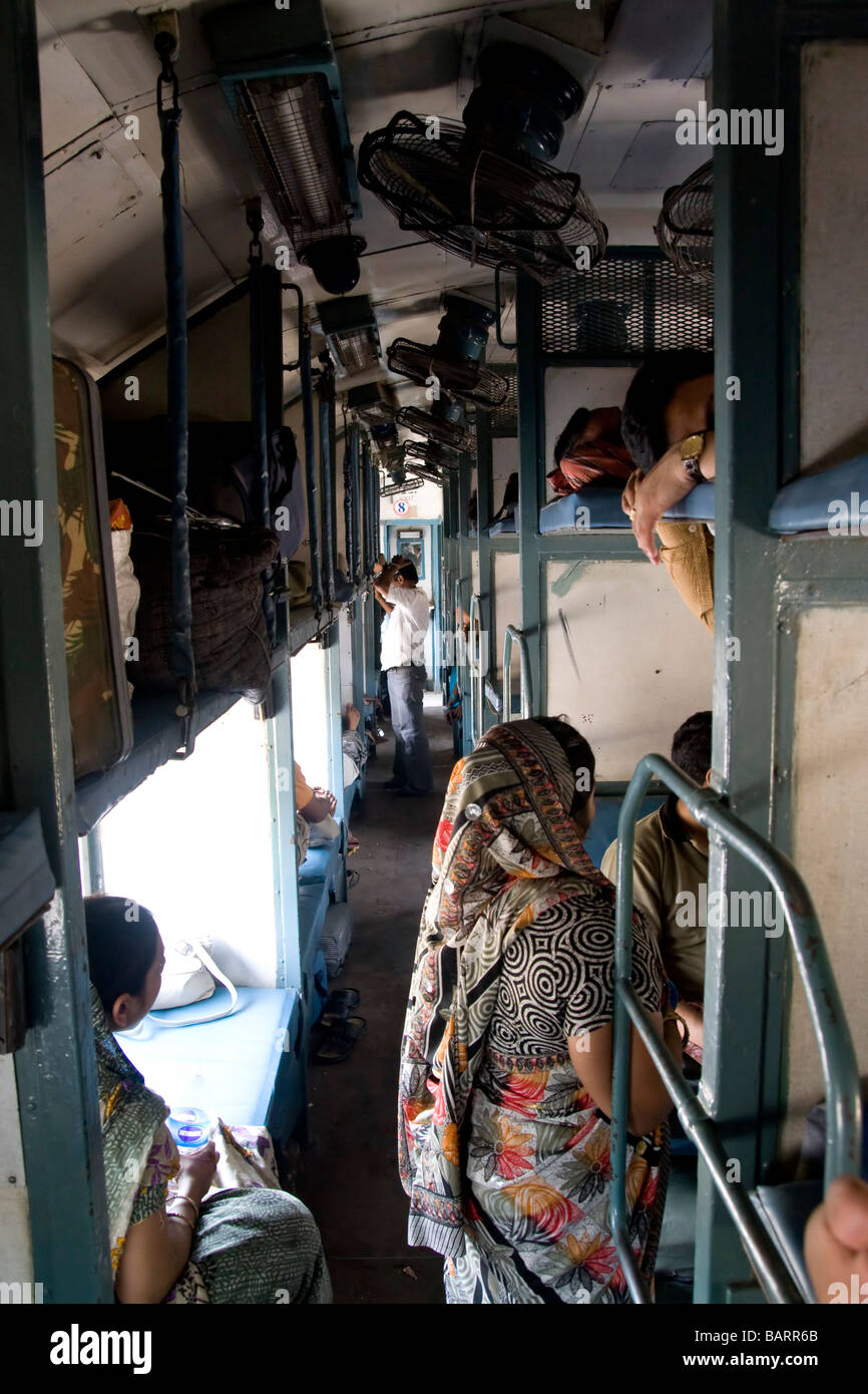 India Uttar Pradesh Agra The Agra Fort Train Station A sleeper class ...