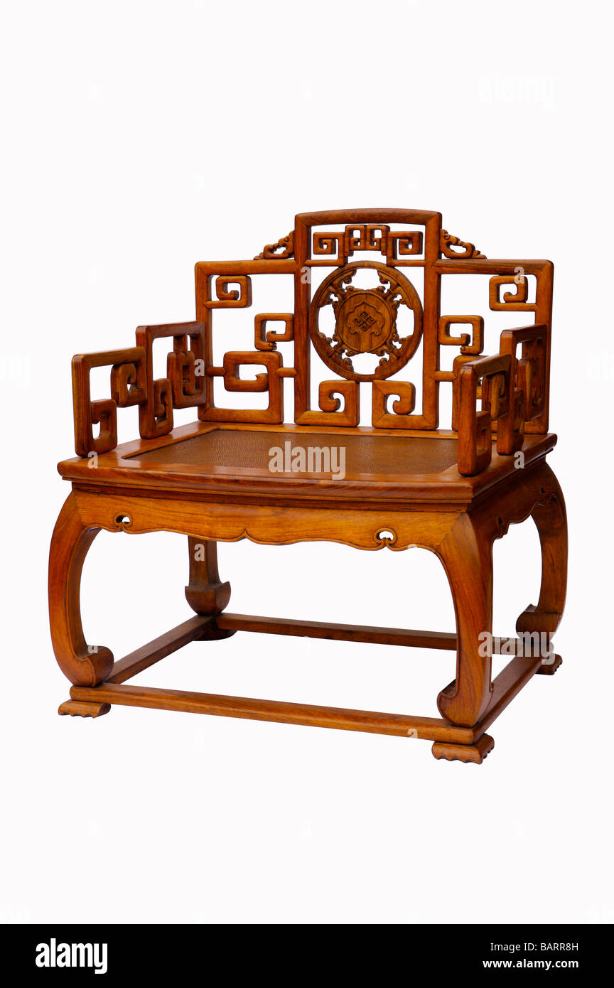 Old fashioned armchair Cut Out Stock Images & Pictures - Alamy
